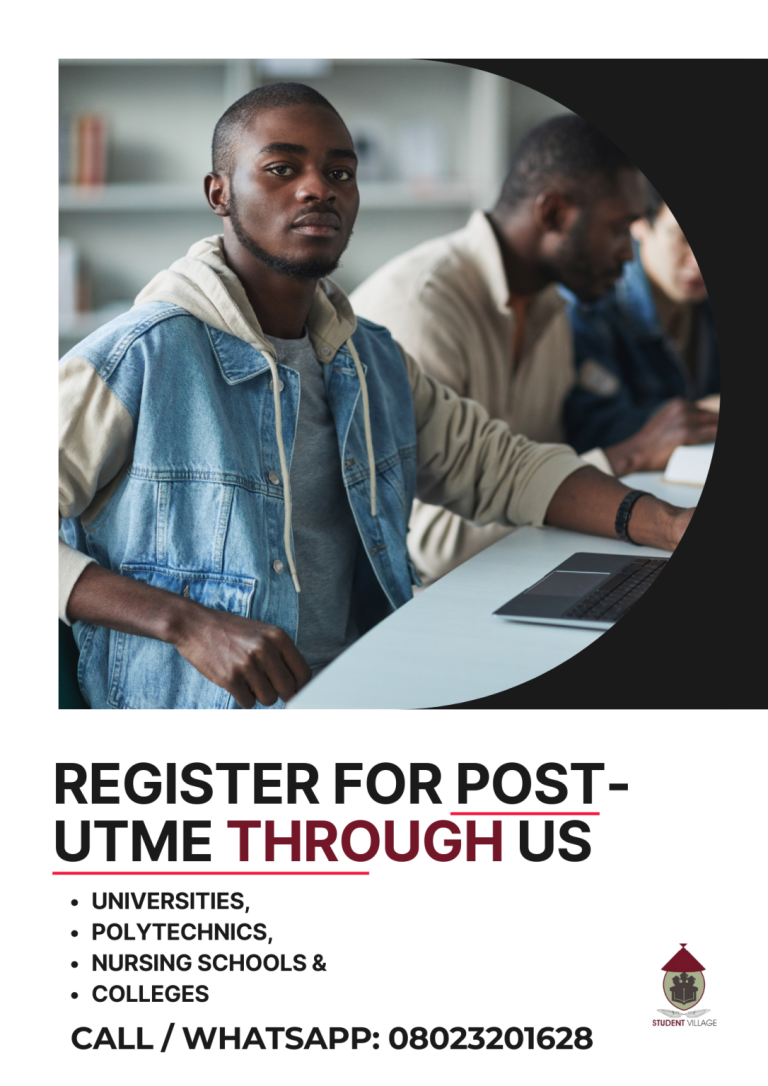 Ritman University JUPEB & IJMB Admission Form 2025/2026 - Student Village